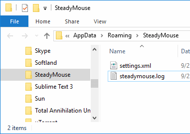 SteadyMouse - User Manual